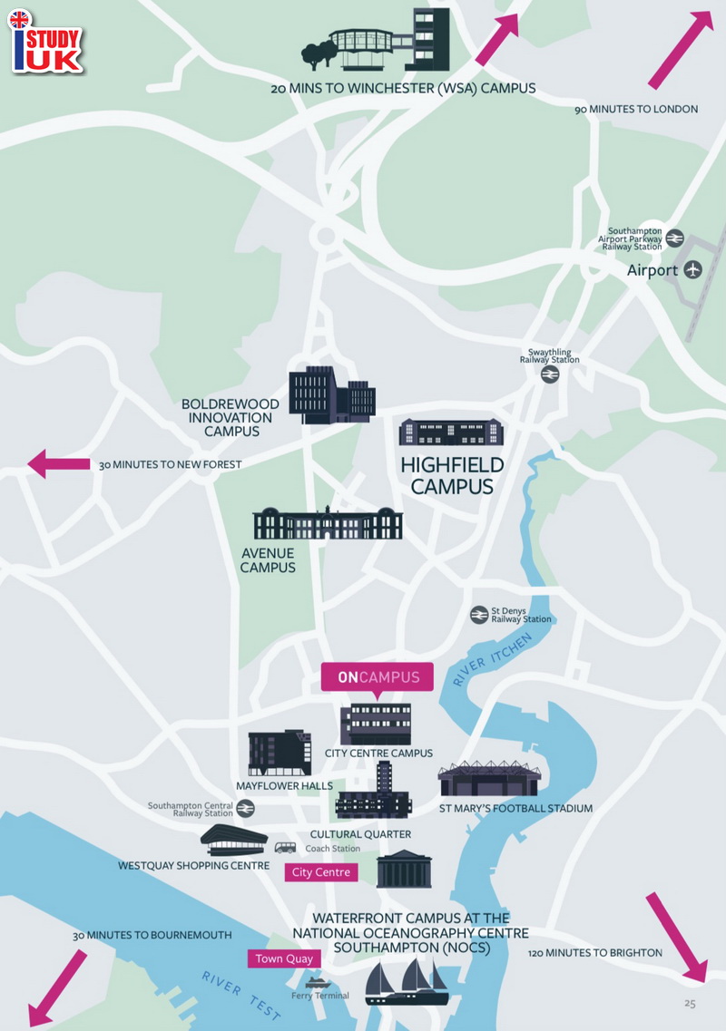 เรียนต่อปริญญาตรี-โทอังกฤษ ที่ University of Southampton - เรียนต่อ ...